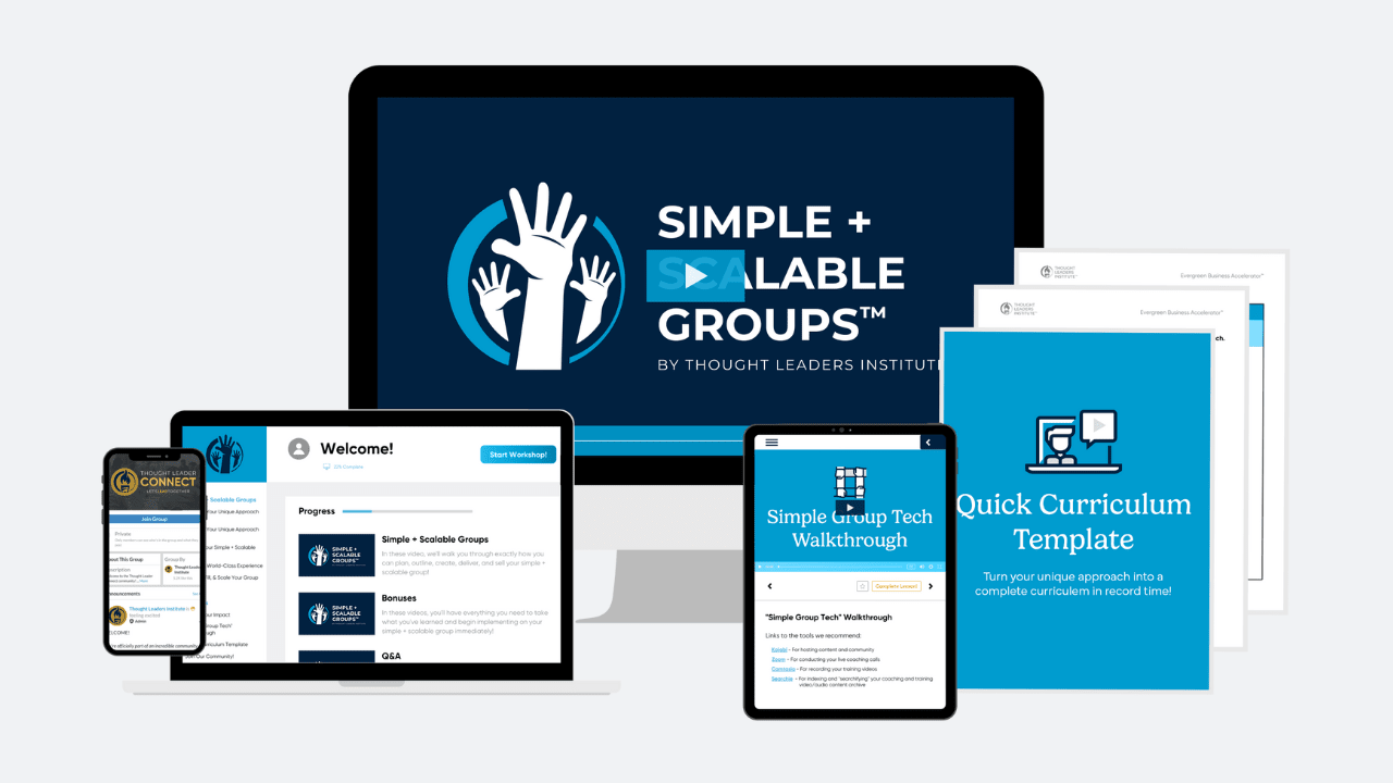 Evergreen Group Coaching Model | Simple + Scalable Groups